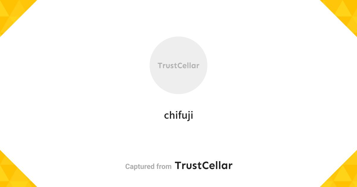 chifujiさん | TrustCellar[トラストセラー]